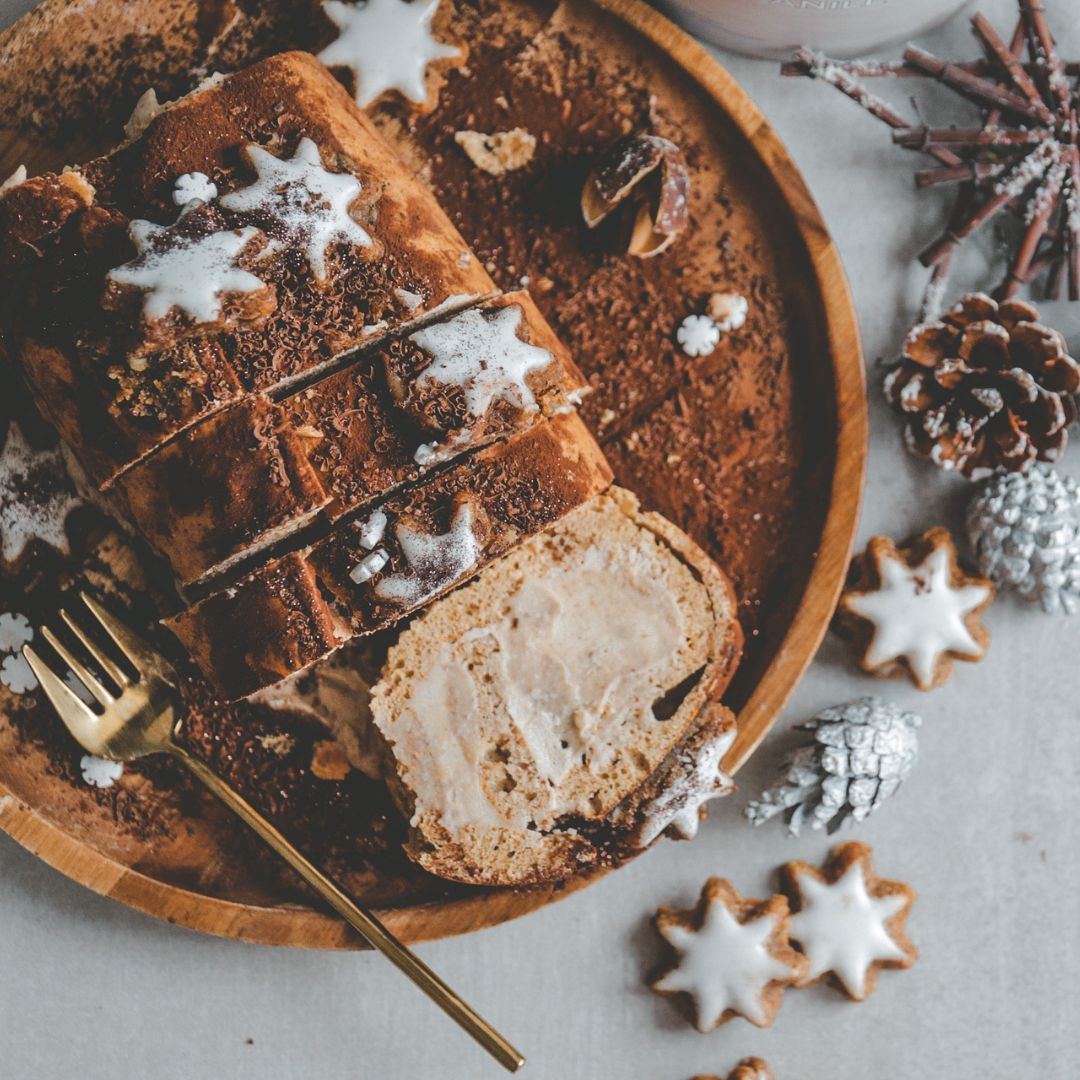 Protein Chestnut Yule Log